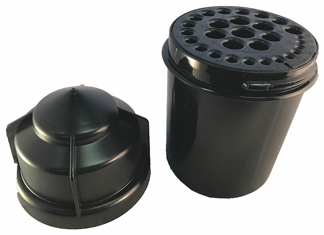 HUOT Drill Bit Case Plastic Holds 1 16 In To 1 2 In By 64ths Overall