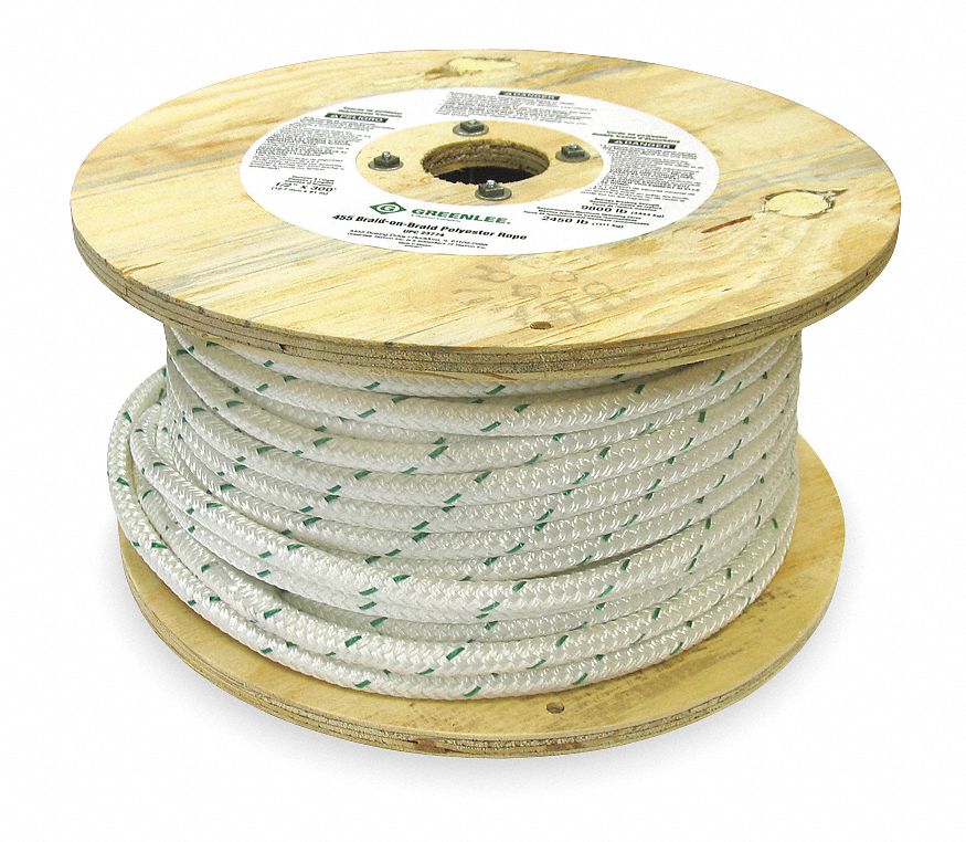 GREENLEE 1 2 X 300 Ft Cable Pulling Rope For Use With Mfr No UT2