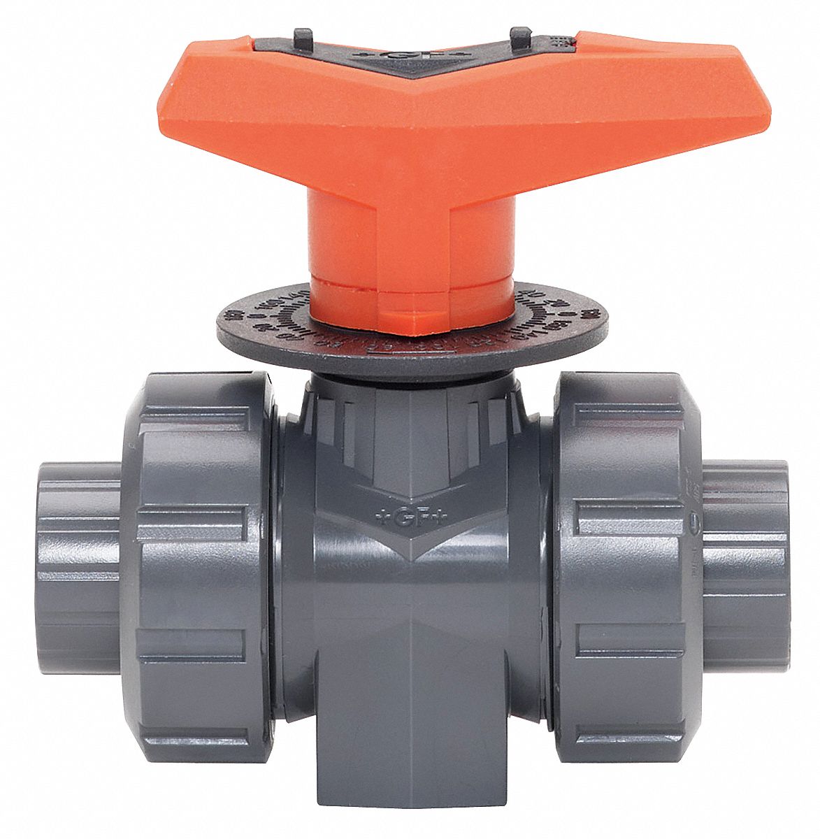 GF PIPING SYSTEMS Metering Ball Valve PVC Pipe Size 1 2 In Socket