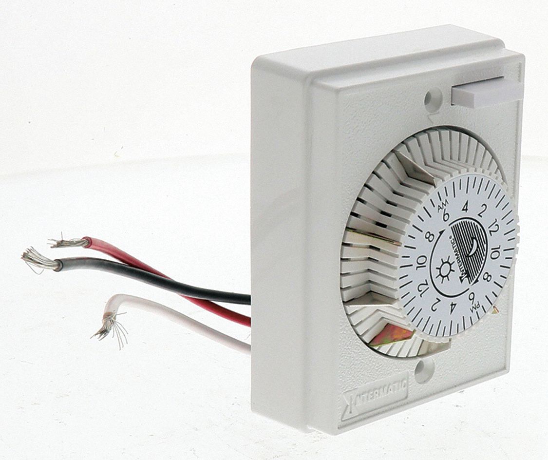 INTERMATIC 120VAC Wall Switch Timer Max On Off Cycles 12 White 