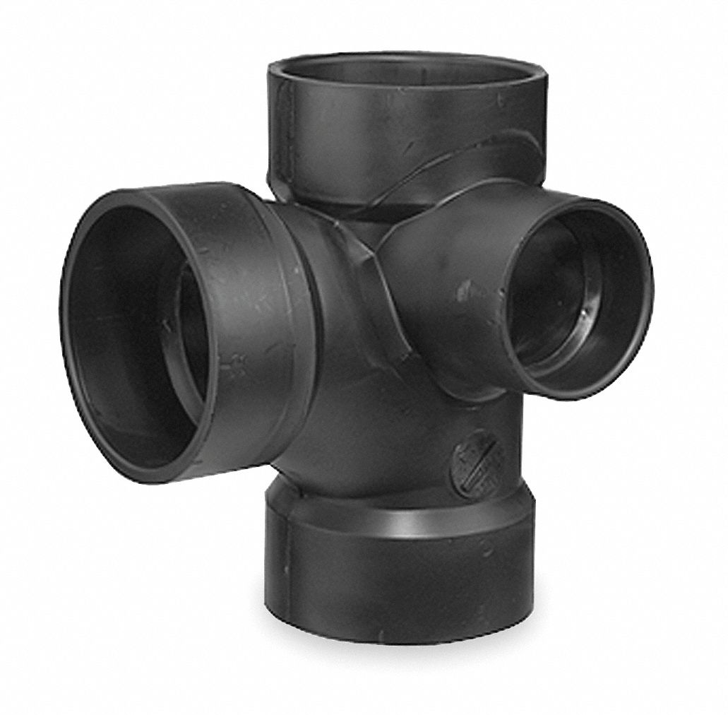 CHARLOTTE PIPE AND FOUNDRY CO 3 X 3 X 3 X 2 Sanitary Tee With