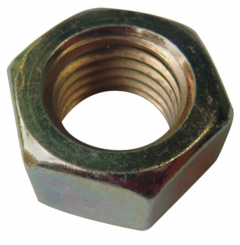 GRAINGER APPROVED Hex Nut, Hex Nut, Steel, Grade 8, Zinc Yellow, 1/4 ... GRAINGER APPROVED Hex Nut, Hex Nut, Steel, Grade 8, Zinc Yellow, 1/4 ...