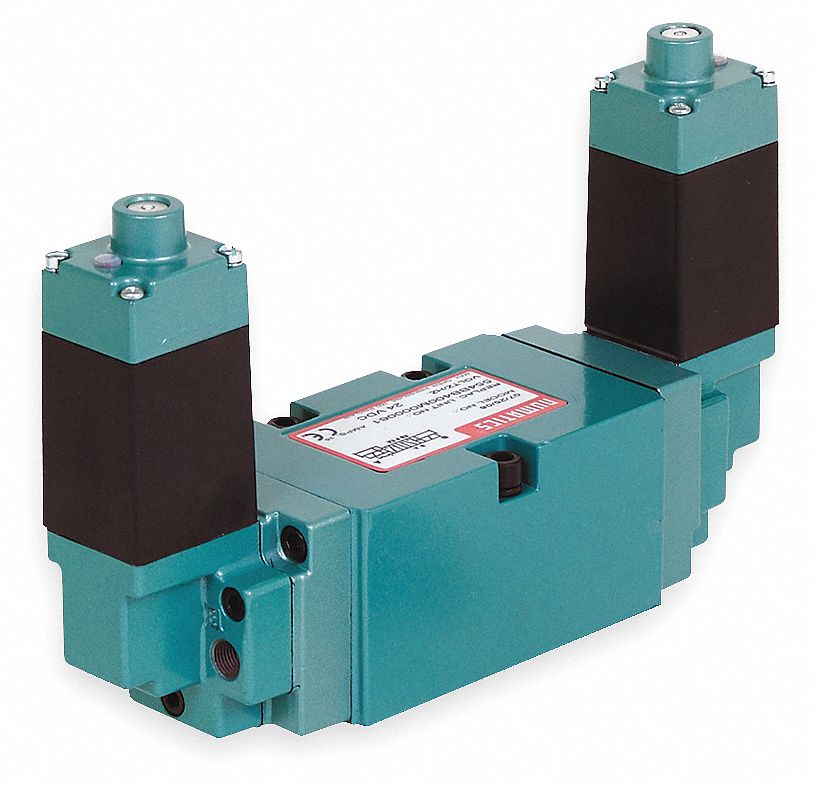 NUMATICS 1/2 in 24V DC, 4-Way/3-PositionSolenoid Air Control Valve ... NUMATICS 1/2 in 24V DC, 4-Way/3-PositionSolenoid Air Control Valve ...