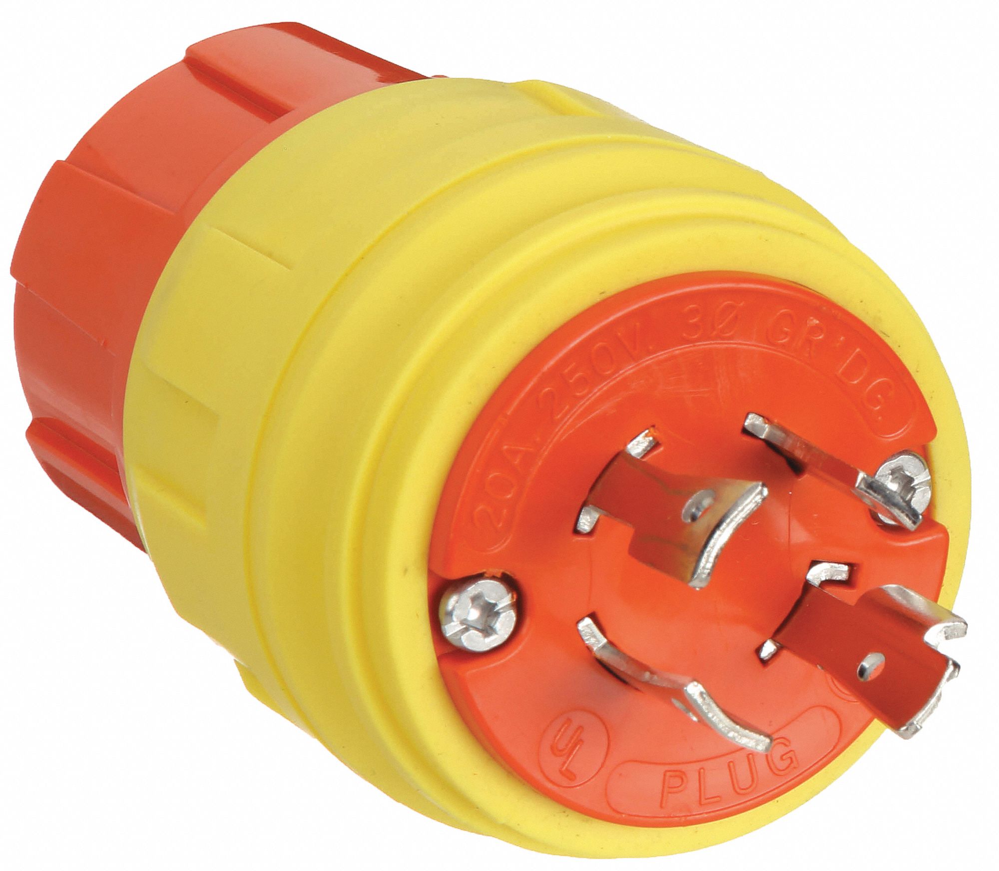 ERICSON 20A Industrial Grade Shrouded Watertight Locking Plug, Yellow ... ERICSON 20A Industrial Grade Shrouded Watertight Locking Plug, Yellow ...