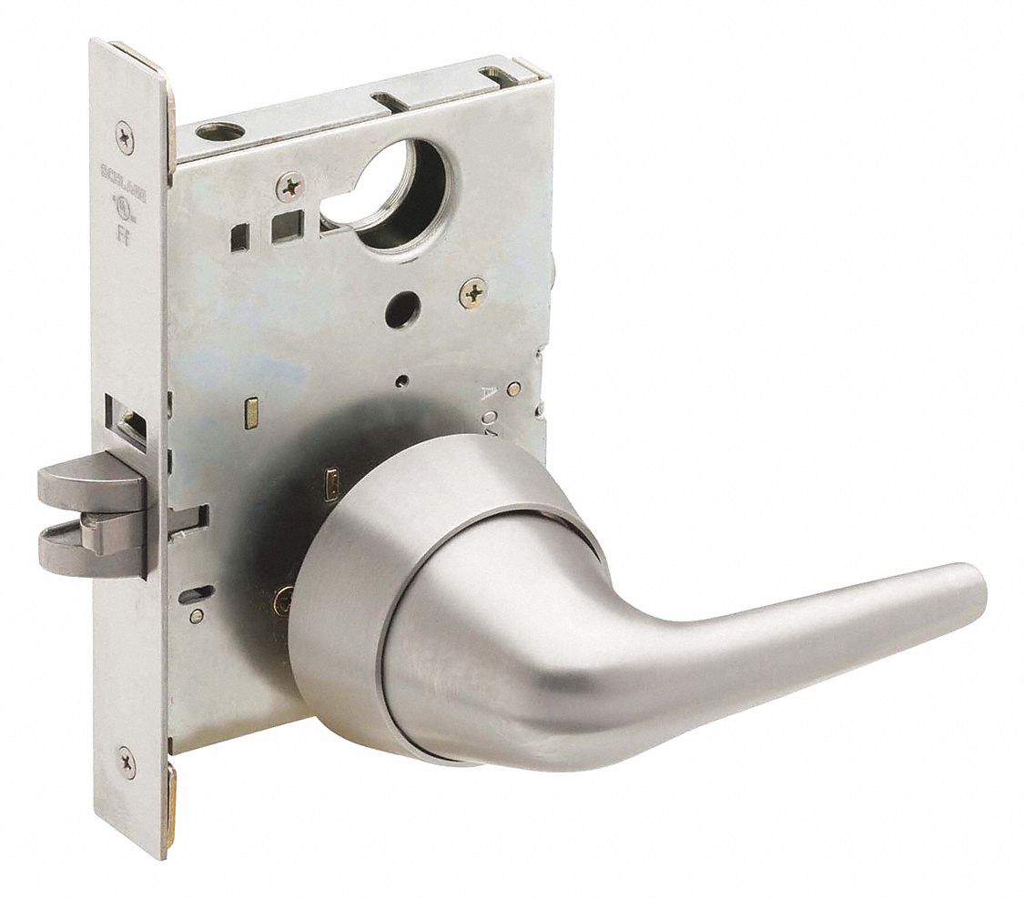 SCHLAGE Door Lever Lockset Mechanical Standard Duty Not Keyed 