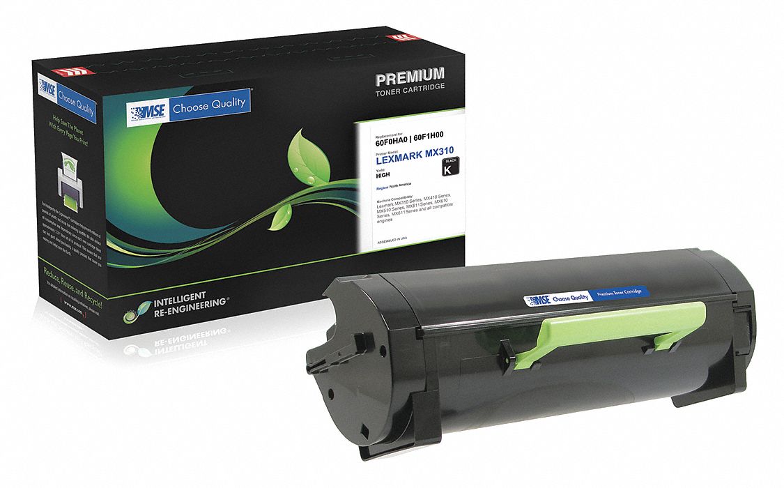 MSE Lexmark Toner Cartridge, No. MX410, Black - 45VM10|MSE02246016 ...
