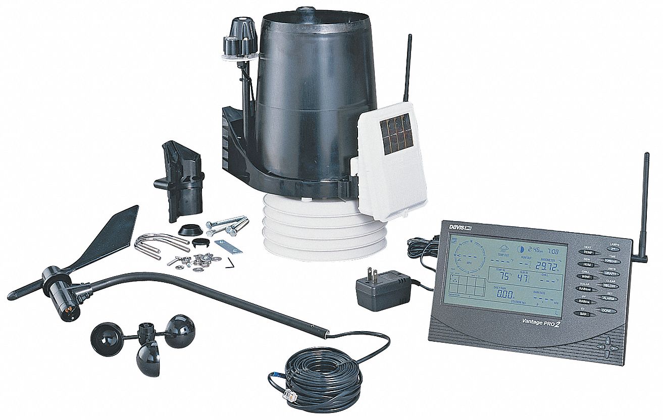 DAVIS INSTRUMENTS Wireless Weather Station, Indoor 32 to 140°, Outdoor ... DAVIS INSTRUMENTS Wireless Weather Station, Indoor 32 to 140°, Outdoor ...