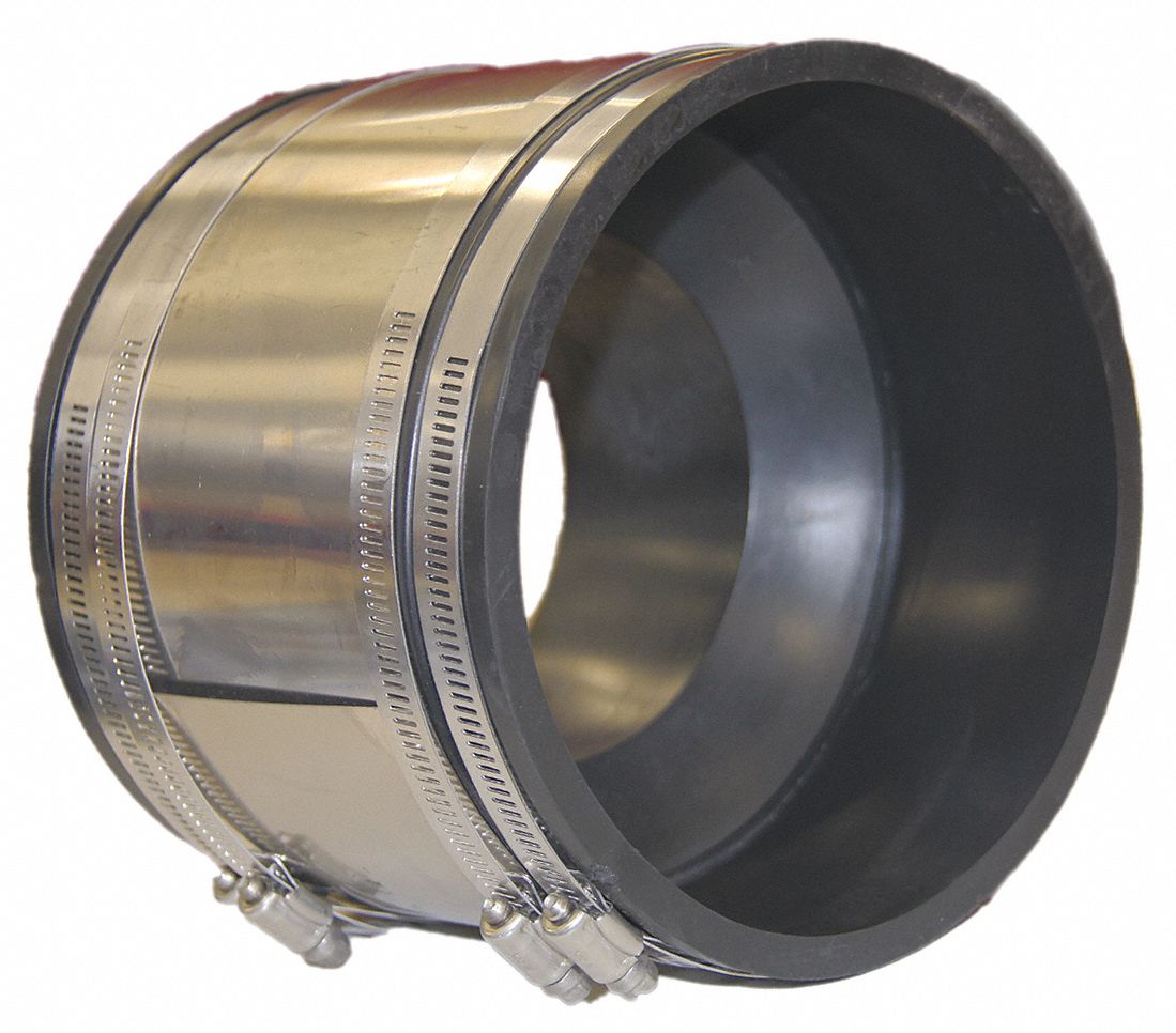 GRAINGER APPROVED PVC, Stainless Steel Shielded Transition Coupling, 6 ... GRAINGER APPROVED PVC, Stainless Steel Shielded Transition Coupling, 6 ...