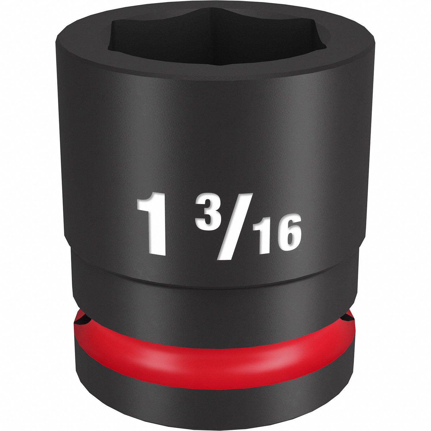MILWAUKEE STANDARD IMPACT SOCKET Socket Size 1 3 16 In Socket Shape 6