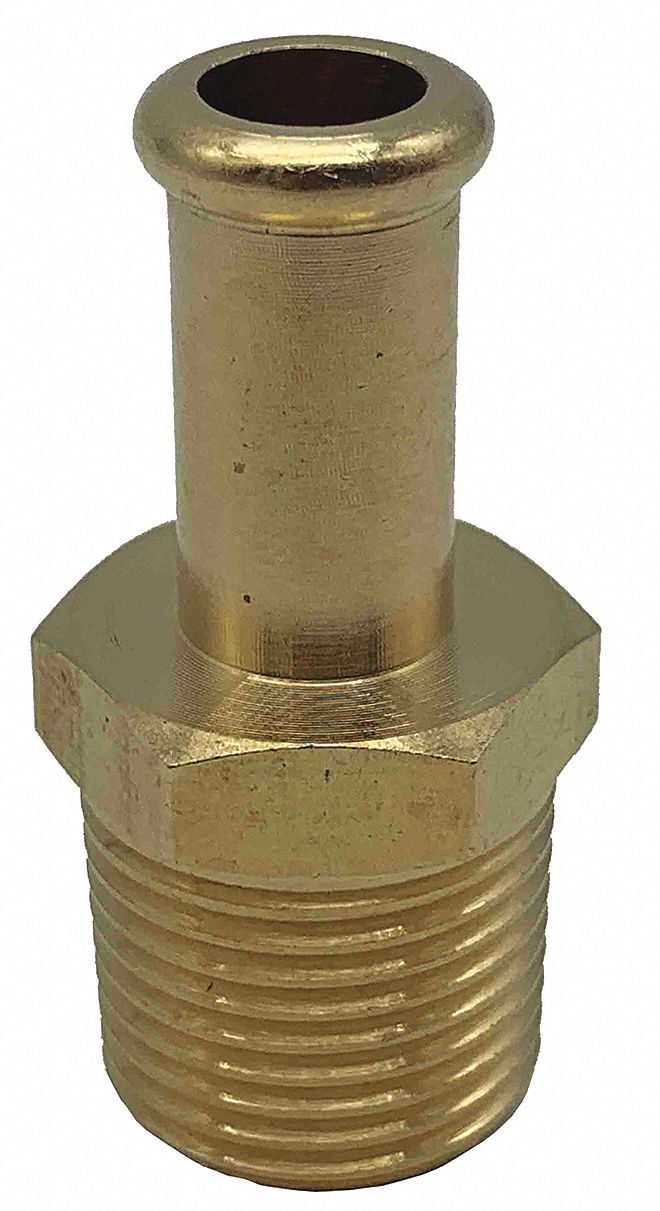 GRAINGER APPROVED Brass Beaded Hose Barb with Straight Fitting Style, 3 ... GRAINGER APPROVED Brass Beaded Hose Barb with Straight Fitting Style, 3 ...