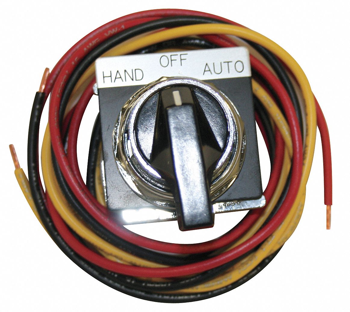 EATON Selector Switch Kit Hand Off Auto 00 To 5 Starter Size Black