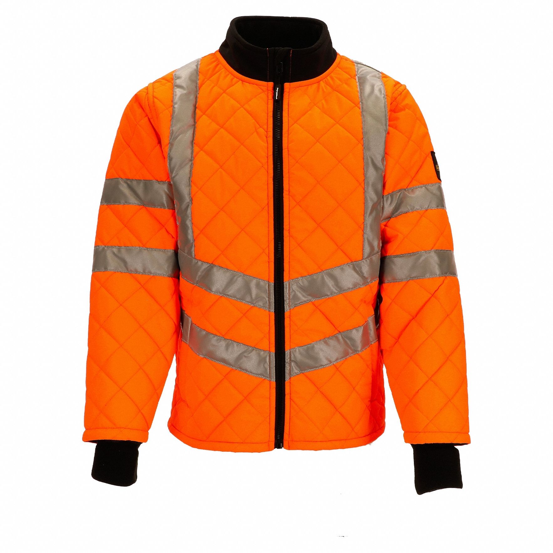 REFRIGIWEAR, X, ANSI Class 3, High Visibility Quilted Jacket - 817JY0 ...