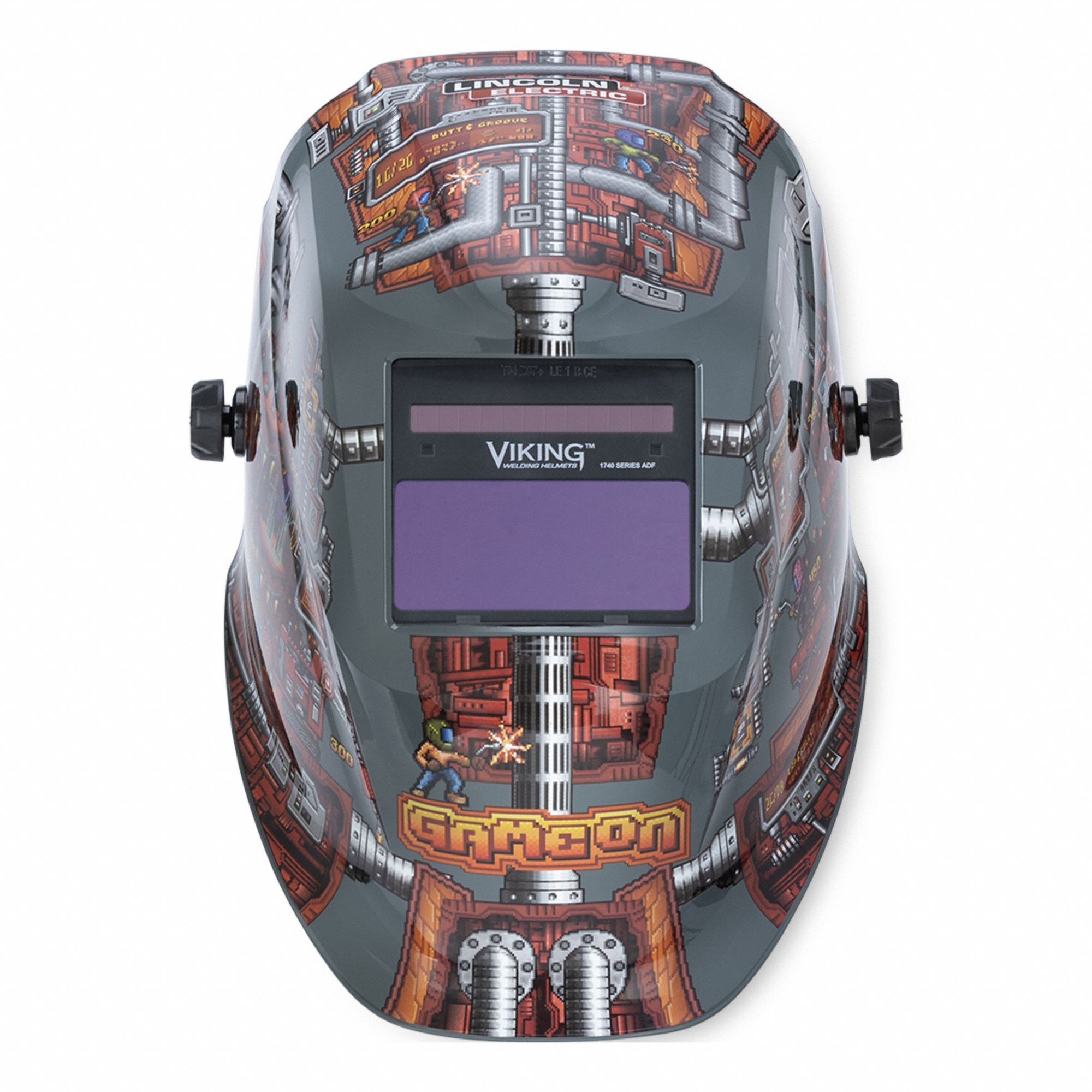 LINCOLN ELECTRIC, Auto-Darkening, 2 Arc Sensors, Welding Helmet ...