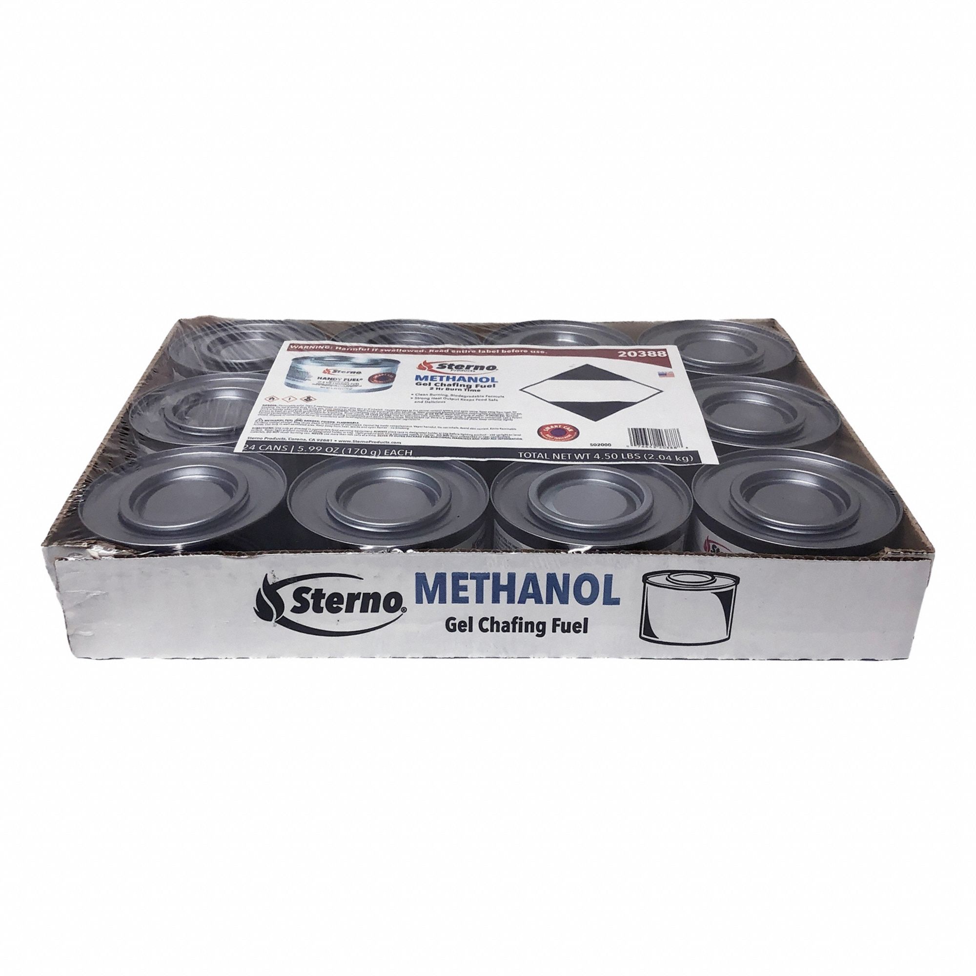 STERNO, Chafing Dishes, 2 hr, Chafing Fuel - 826YF8|20388 - Grainger