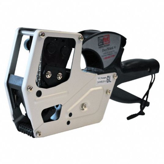 DAYMARK, White, 2 Lines Printed, Price Marker, Date Marker - 800MY7 ...