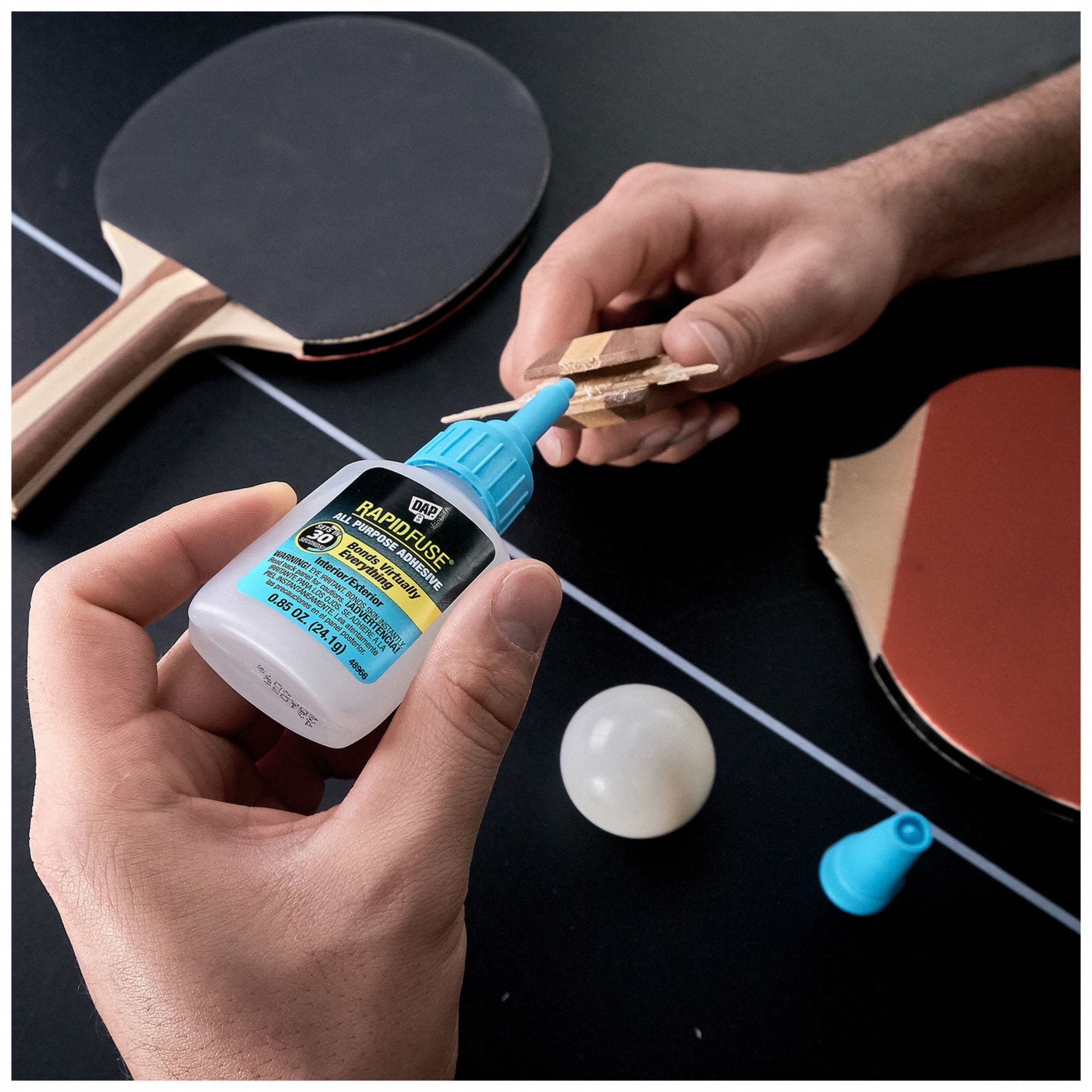 DAP Instant Adhesive: RapidFuse, Gen Purpose, 0.85 fl oz, Bottle, Clear ...