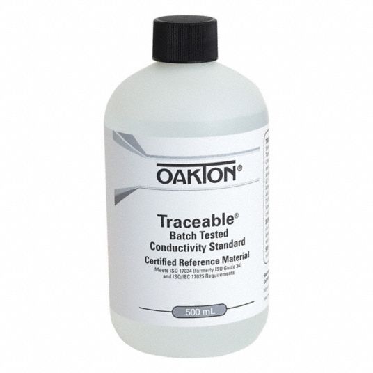 Traceable Conductivity Standard Crm - Grainger