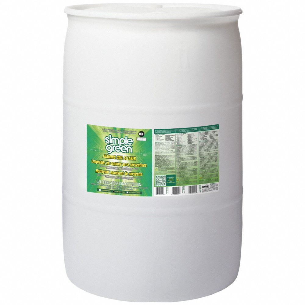 SIMPLE GREEN, Simple Green, 55 gal, Coil Cleaner - 45JE34|0100000104055 ...