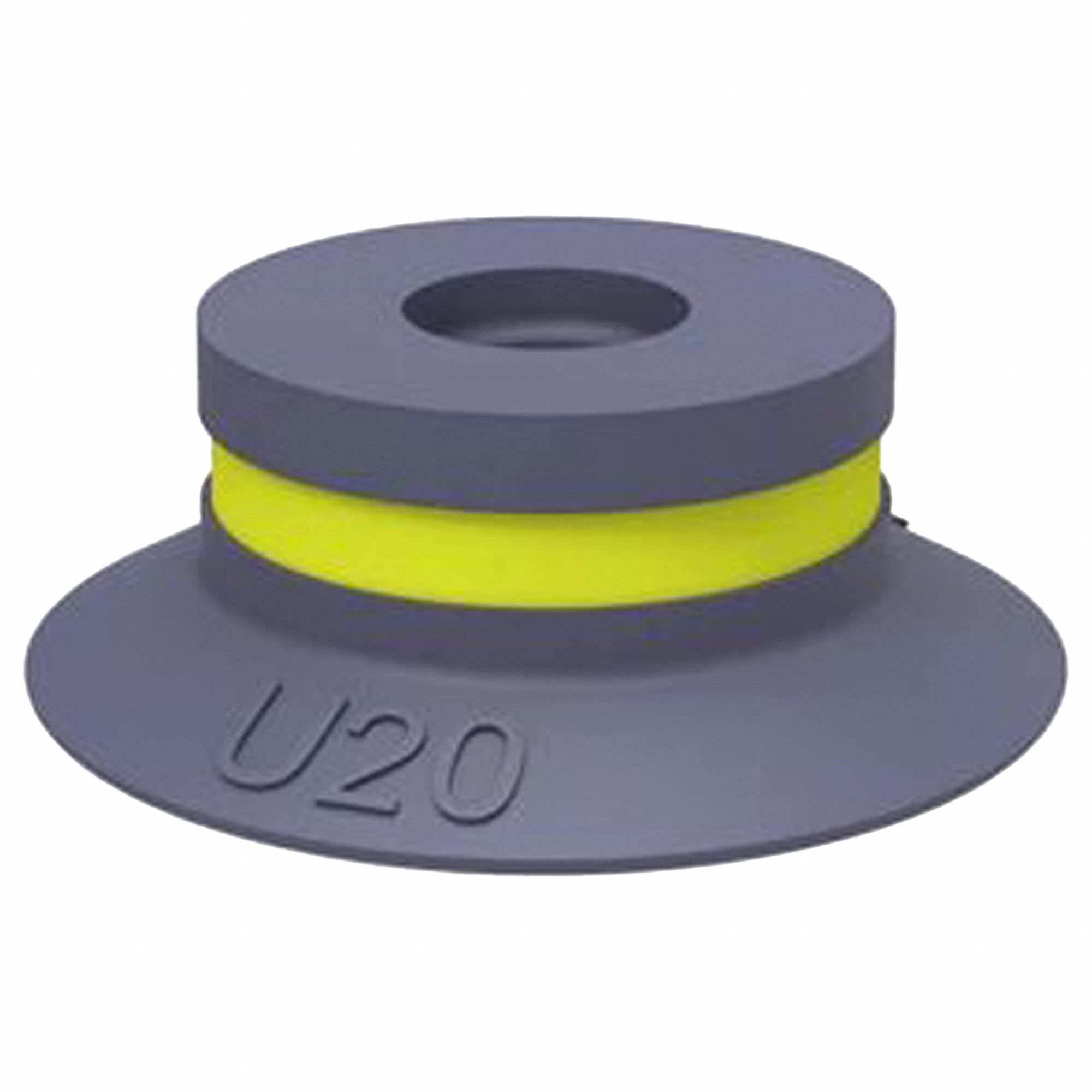 PIAB, Plain Pad without Adapter, 27 mm Pad Dia, Vacuum Pad - 810UN6|U20.47 - Grainger