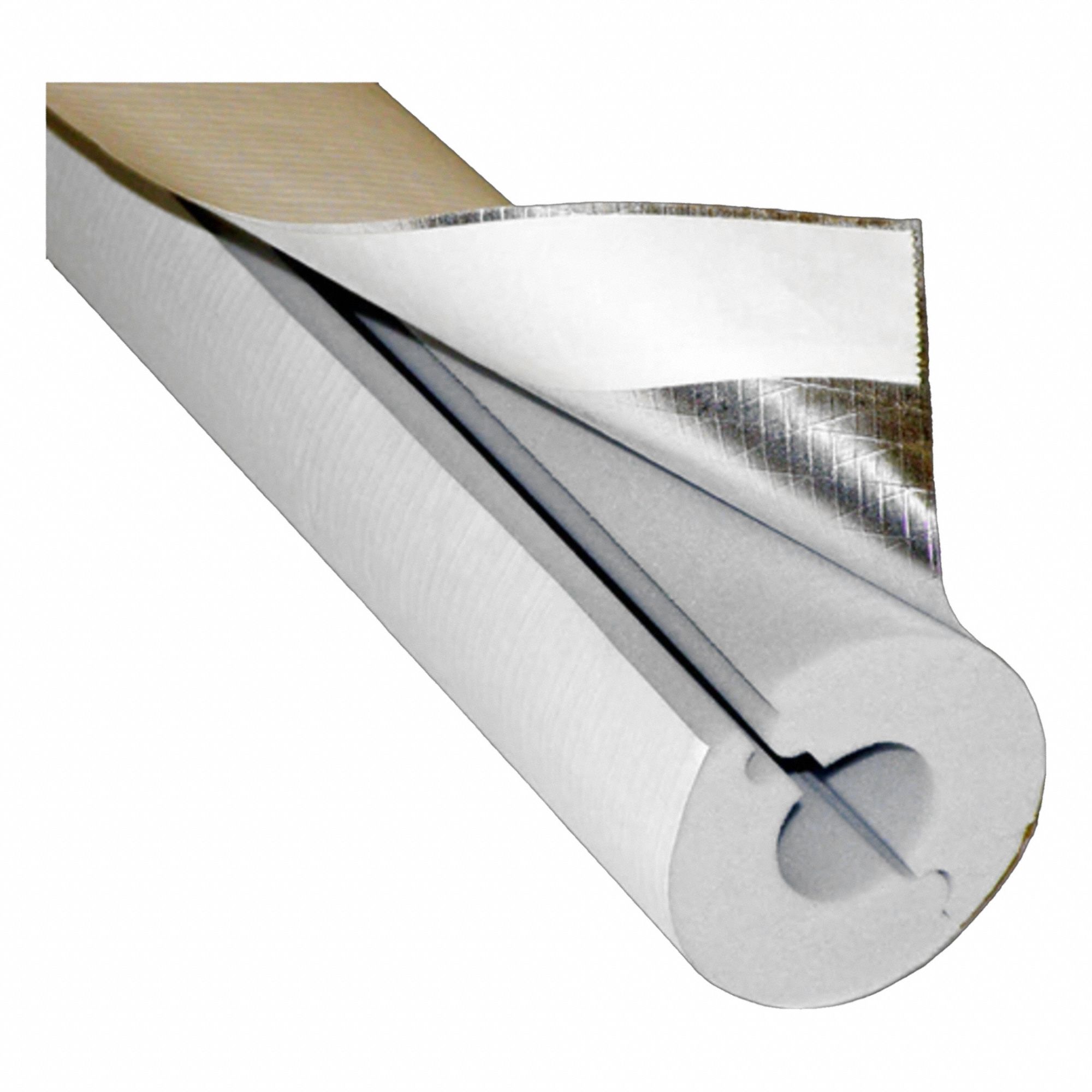 Melamine, Hinged with Self-Sealing Flap, Pipe Fitting Insulation ...