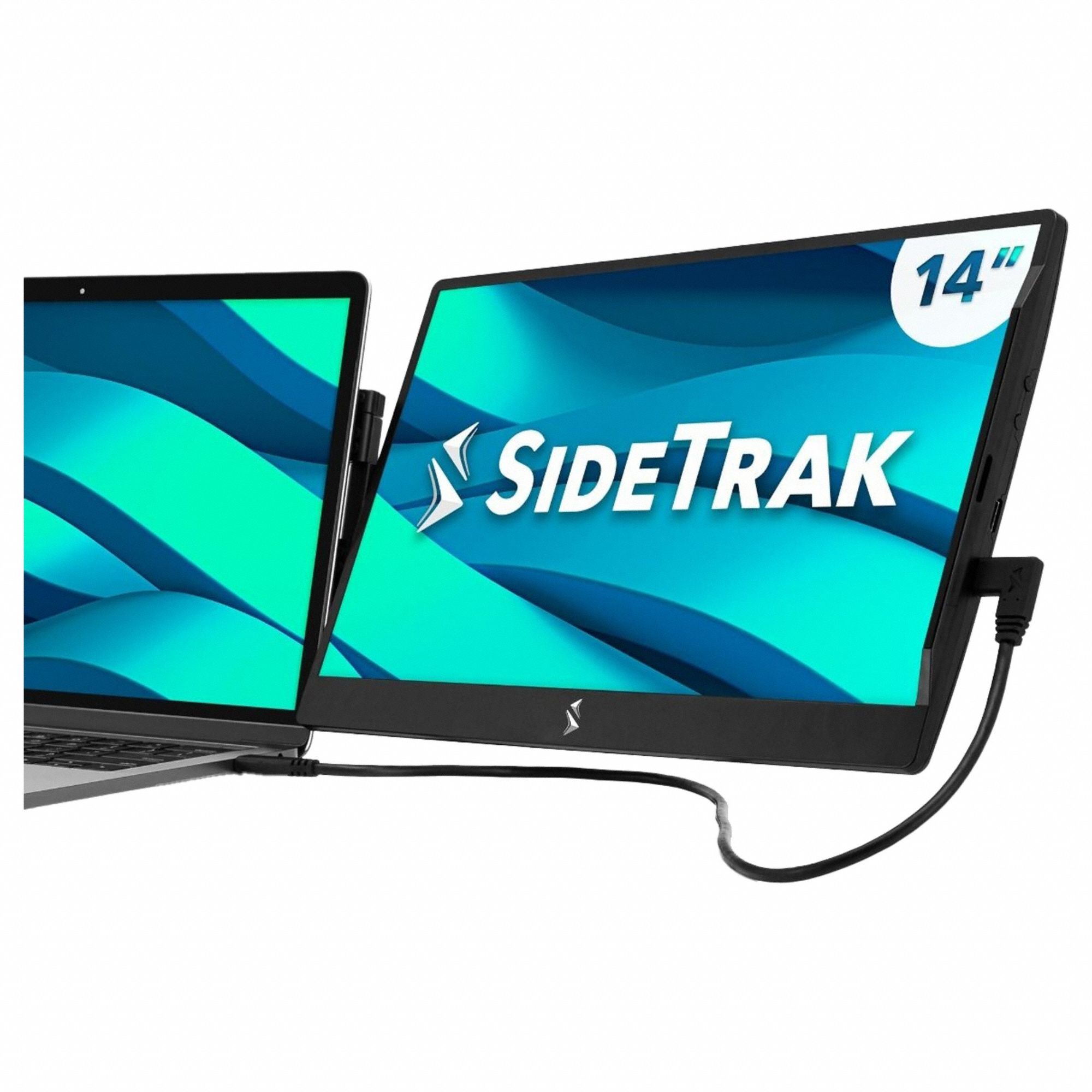 LUXOR, 14 in Diagonal Screen Size, 3/4 in Dp, Portable Monitor - 821KD2 ...