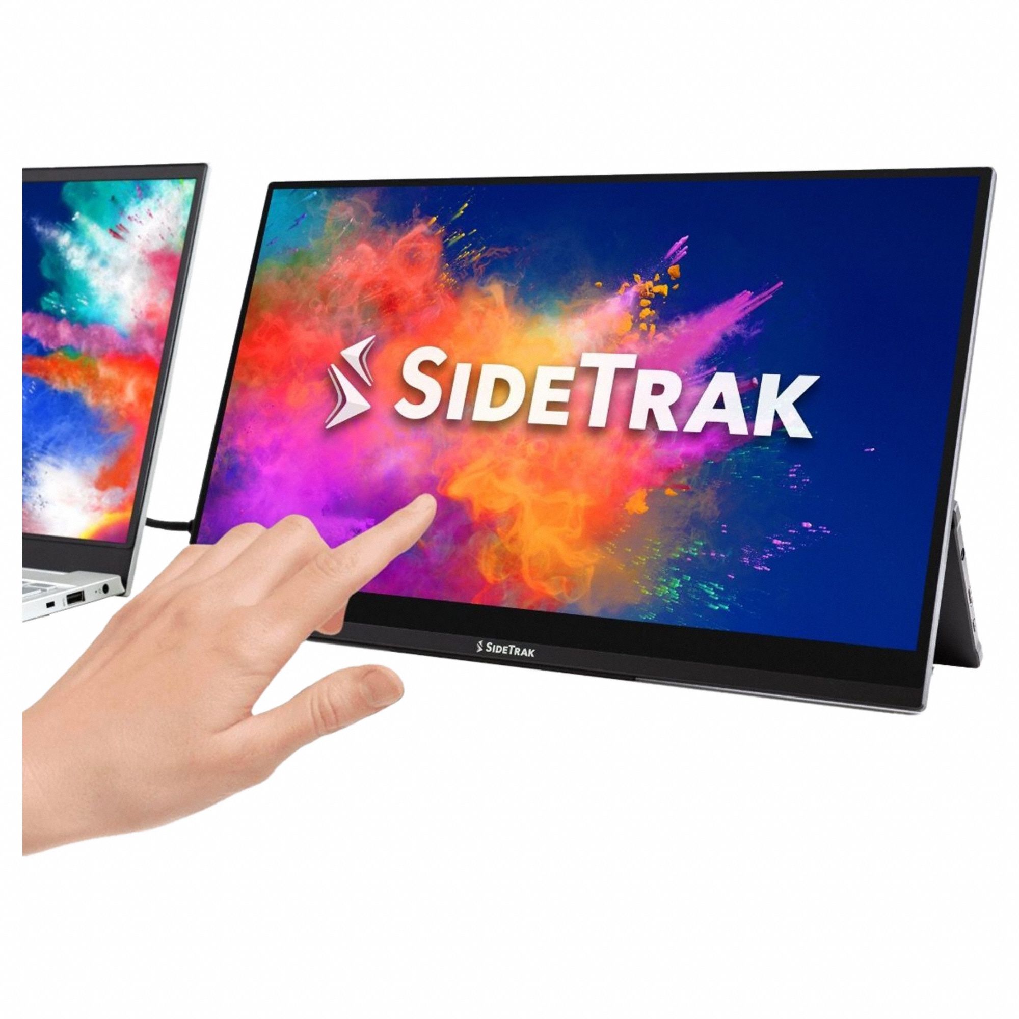 LUXOR, 16 in Diagonal Screen Size, 1/2 in Dp, Portable Monitor - 821KC9 ...