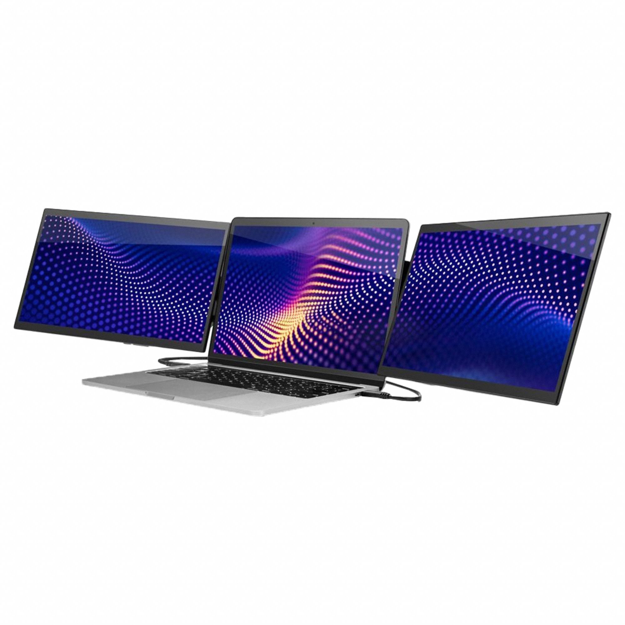 LUXOR, 13 in Diagonal Screen Size, 3/4 in Dp, Portable Monitor - 821KD5 ...