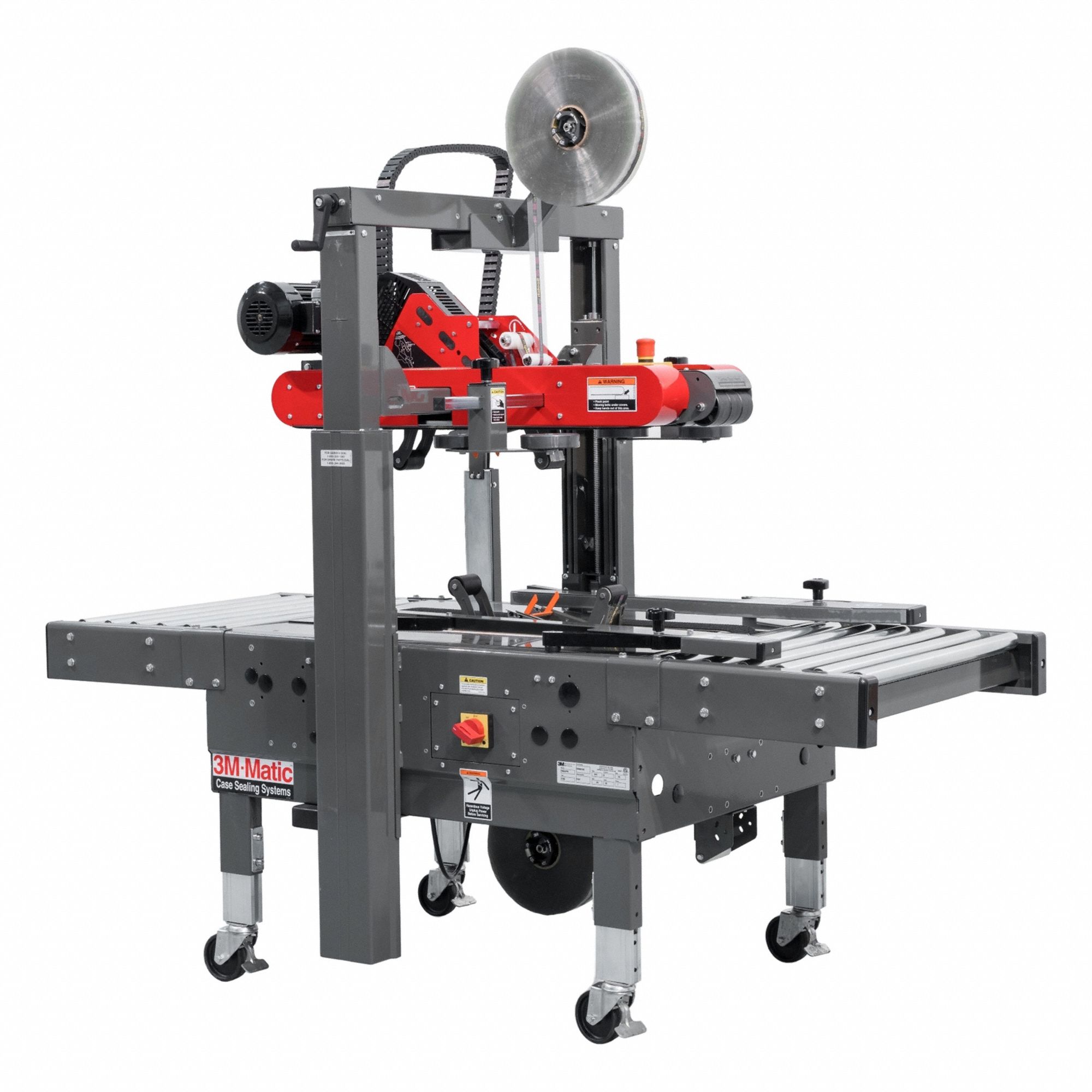 3M-MATIC, For 2 in Max Tape Wd, For 2 in Max Tape Roll Dia, Case Sealer ...