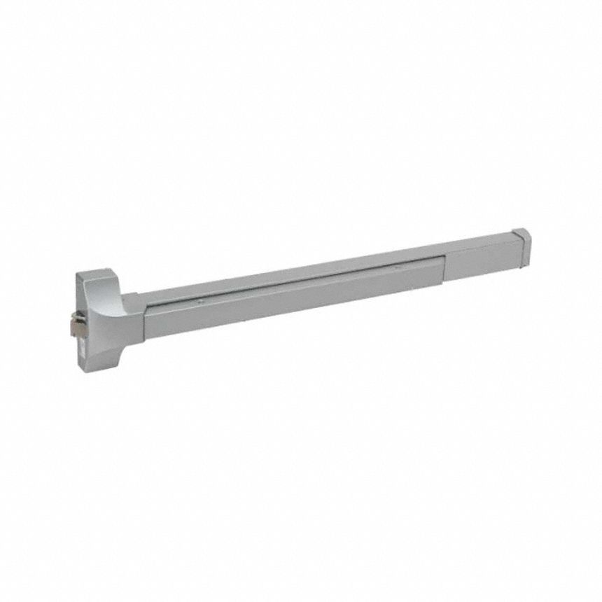 CAL-ROYAL, 3 ft Max Door Wd, Aluminum, Rim Exit Device - 829AX8 ...