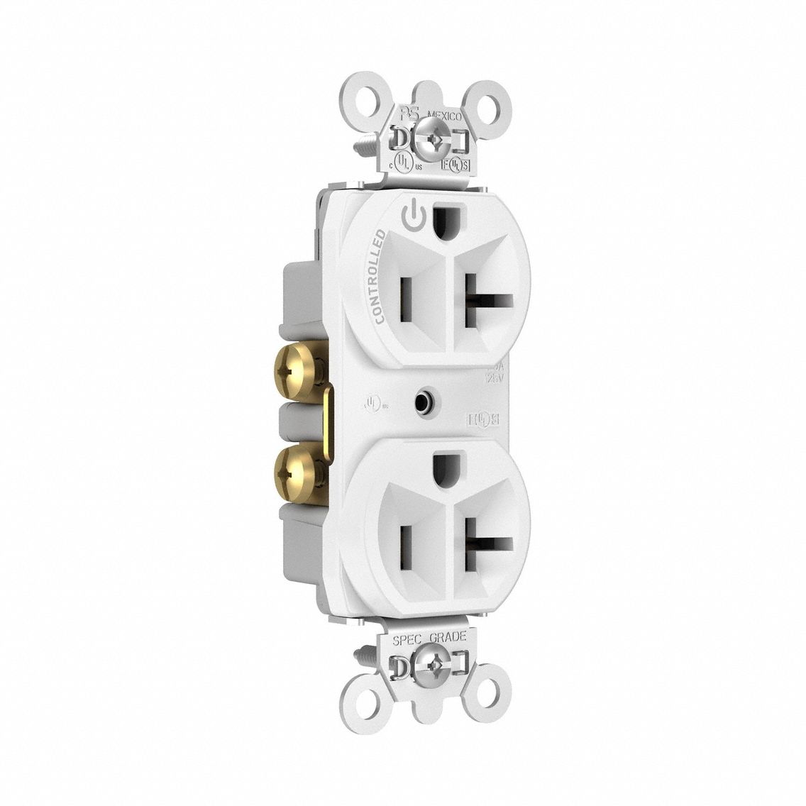 PASS & SEYMOUR, Duplex, 5-20, Duplex Receptacle - 901M60|5362CHW - Grainger