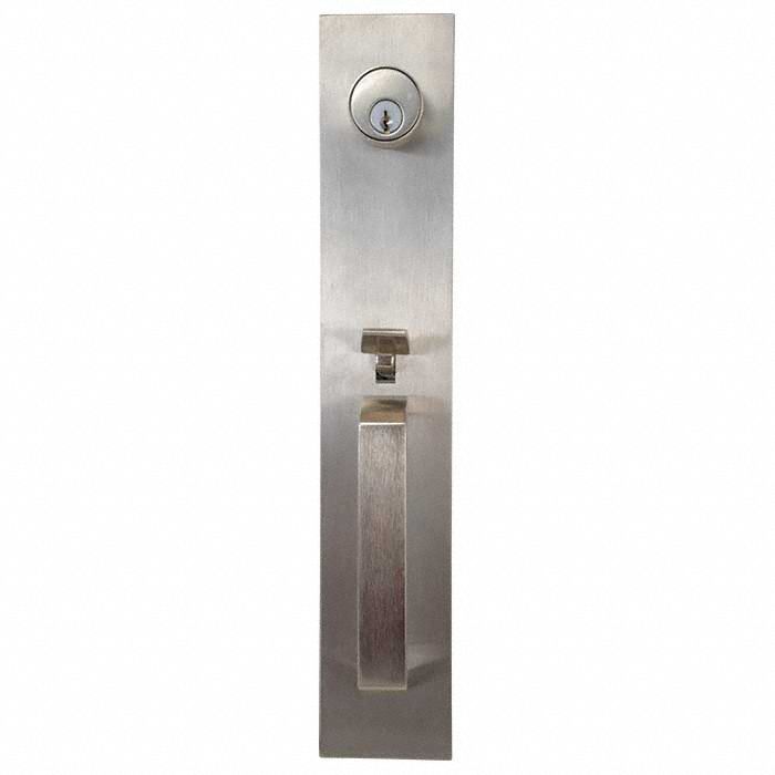 CAL-ROYAL, 48 in Max Door Wd, Stainless Steel, Exit Device Trim ...