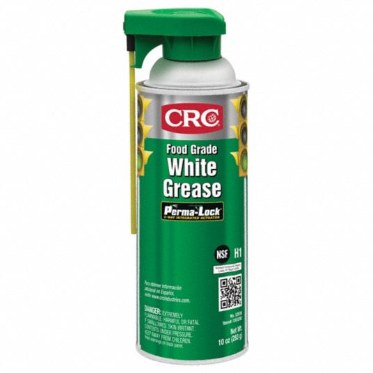 CRC, Food Grade White Grease, 10 oz, Food Grade White Grease - 1XFC1|03038 - Grainger