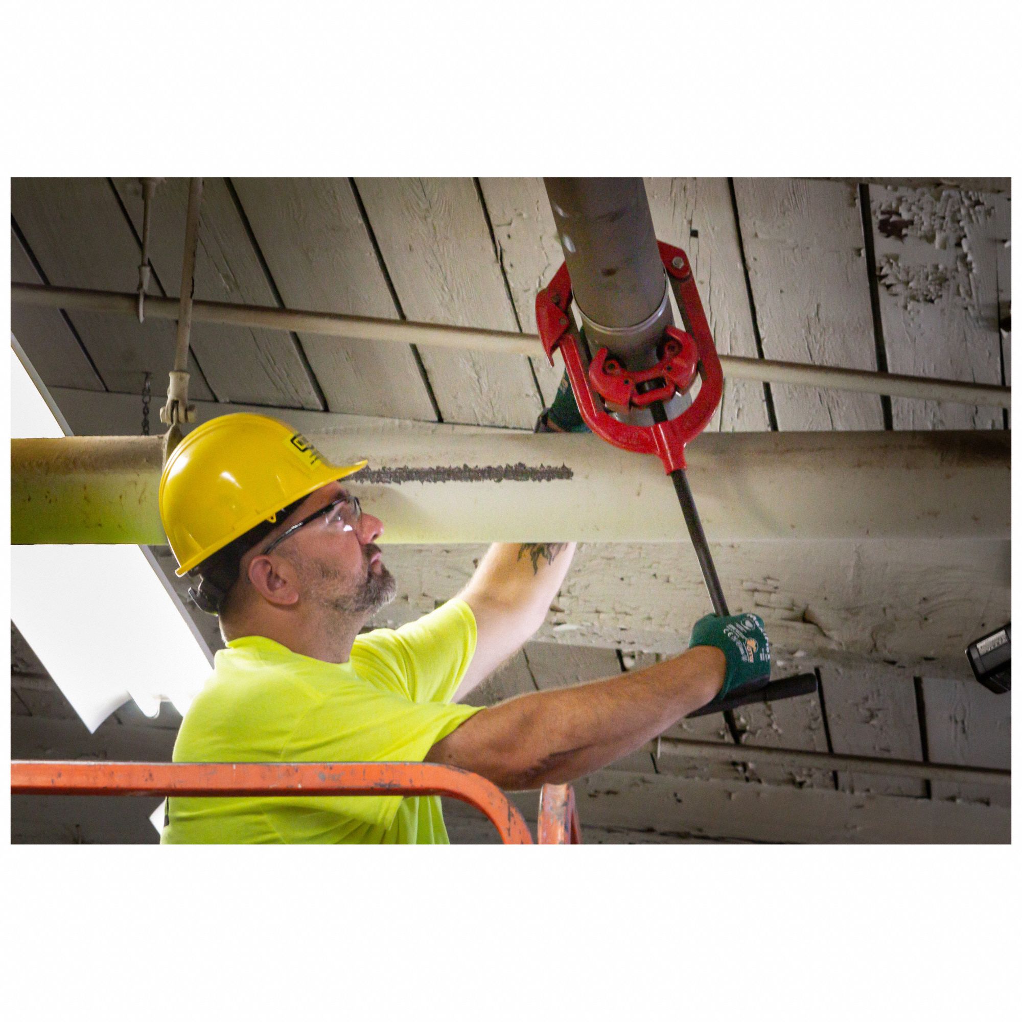 REED Hinged Cutter: 2 in – 4 in OD Cutting Capacity, Hinged Pipe Cutter ...