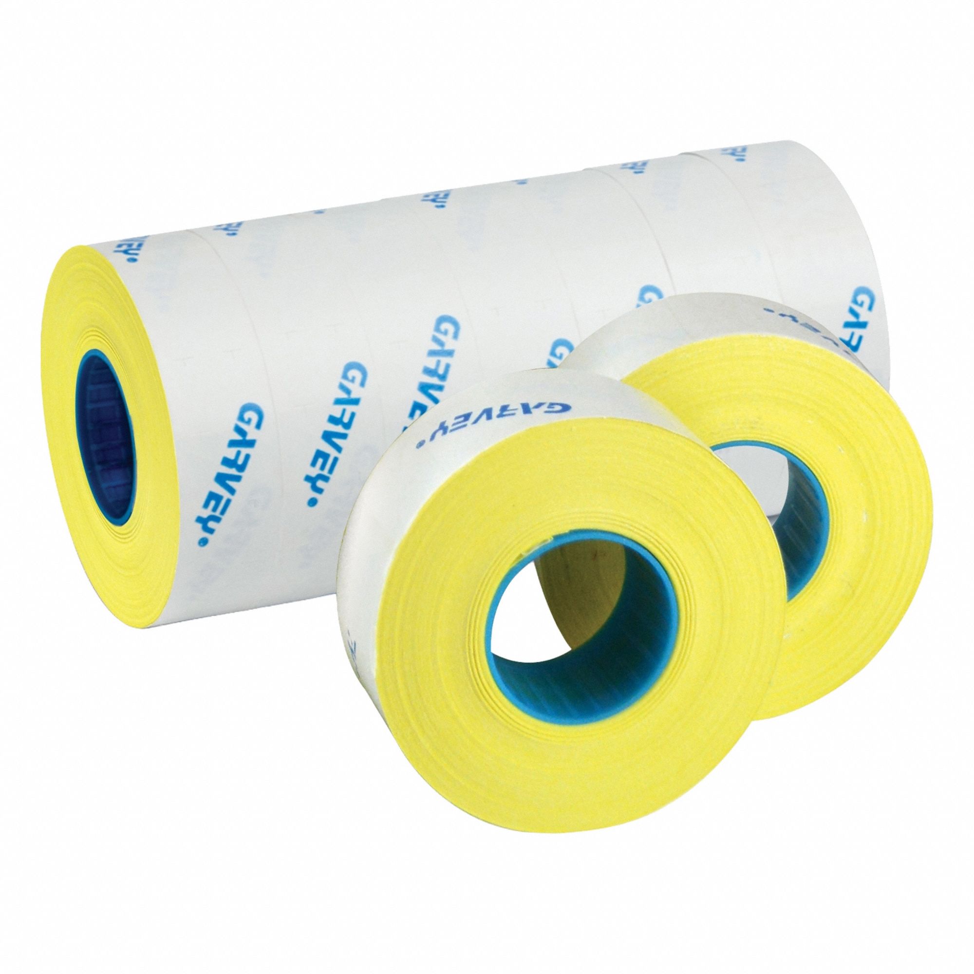1 Lines, Yellow, Pricing Labels - 402HU2|098472 - Grainger
