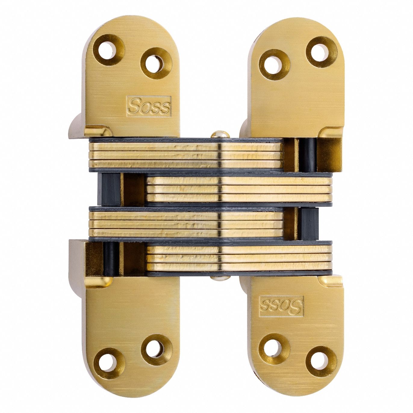 SOSS, Brass, 5 1/2 in Leaf Ht, Concealed Hinge - 4DNP1|220US4 - Grainger