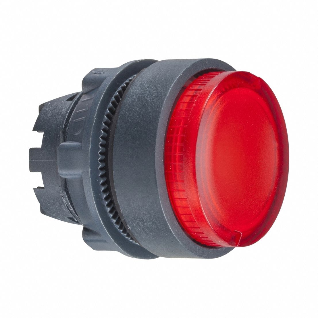 SCHNEIDER ELECTRIC, Red, 22 mm Mounting Size, Extended Push Button - 6HW88|ZB5AW14 - Grainger