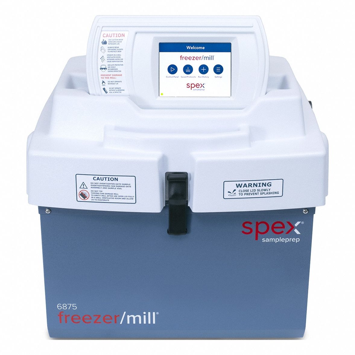 SPEX SAMPLEPREP, 100 mL Capacity, 15 RPM Speed - Max, Cryogenic Grinder - 56JM90|6875A-115 ...