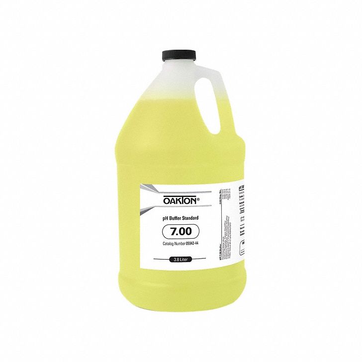 ACS, 1 gal, Buffer - pH 7.00 - Yellow - 831NM5|0594244 - Grainger