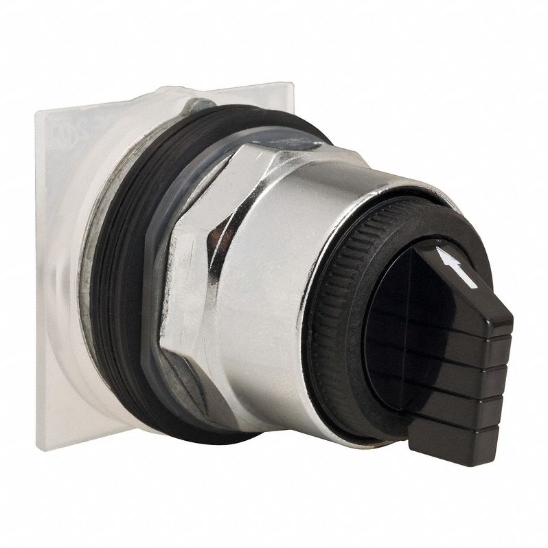 SCHNEIDER ELECTRIC, 3 Position, 30 mm Panel Mounting Size, Keyed ...