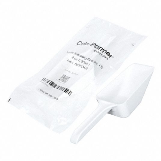 Sterile, Polystyrene, Sampling Scoop - 811V94|0630202 - Grainger