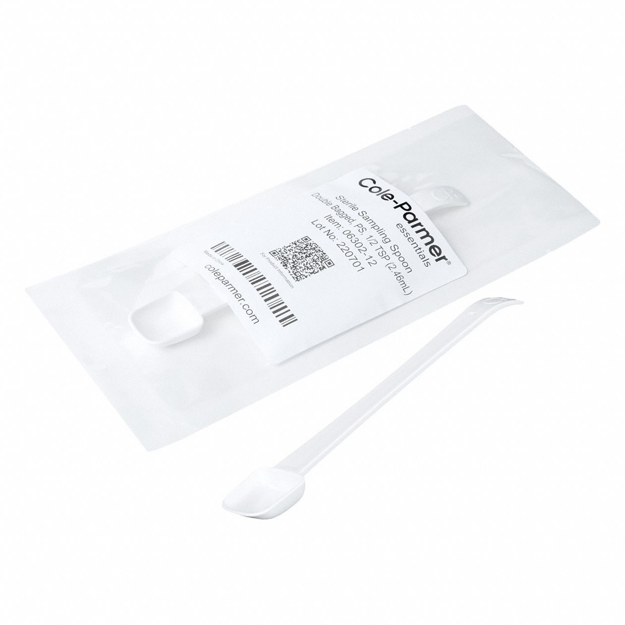 Sterile, Polystyrene, Sampling Spoon - 811V84|0630212 - Grainger