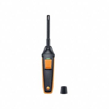 TESTO, Included, Air Temp/Relative Humidity, Temperature-Humidity Probe ...
