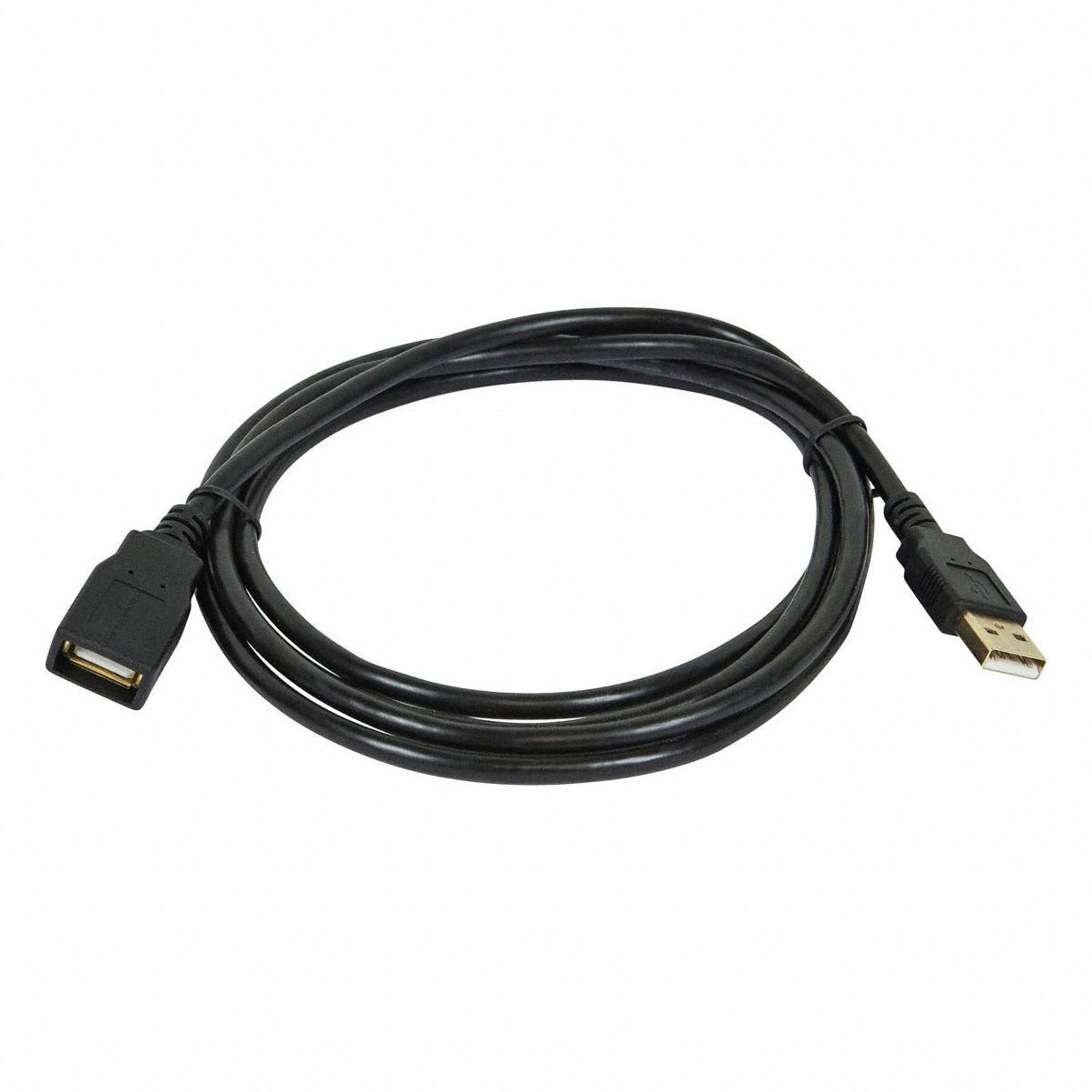 MONOPRICE, Type A End 1, Type A End 2, Extension USB Cable - 5XGC0|5435 ...