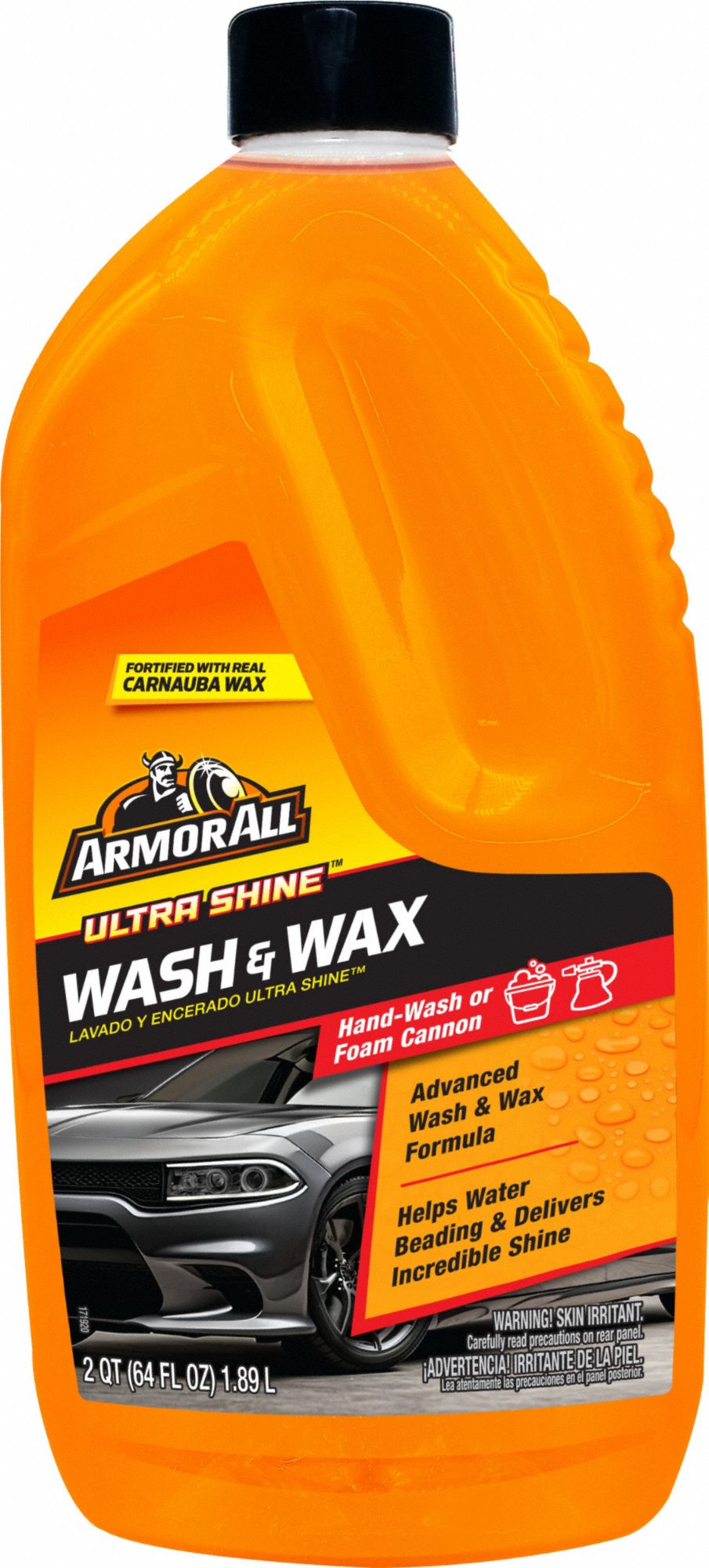 ARMOR ALL, Wash & Wax, 64 fl oz, Vehicle Wash - 52HF84|AUSVHWB-64-1USLT ...