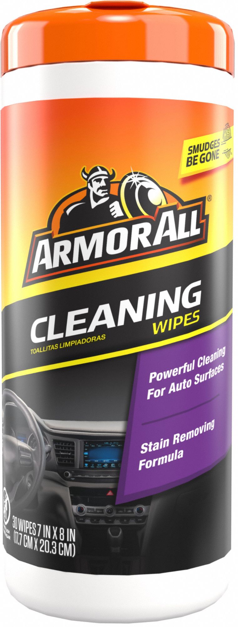 ARMOR ALL, Solvent, Wipe, Cleaning Cloth - 52HF93|AWMPC-30-1USLT - Grainger