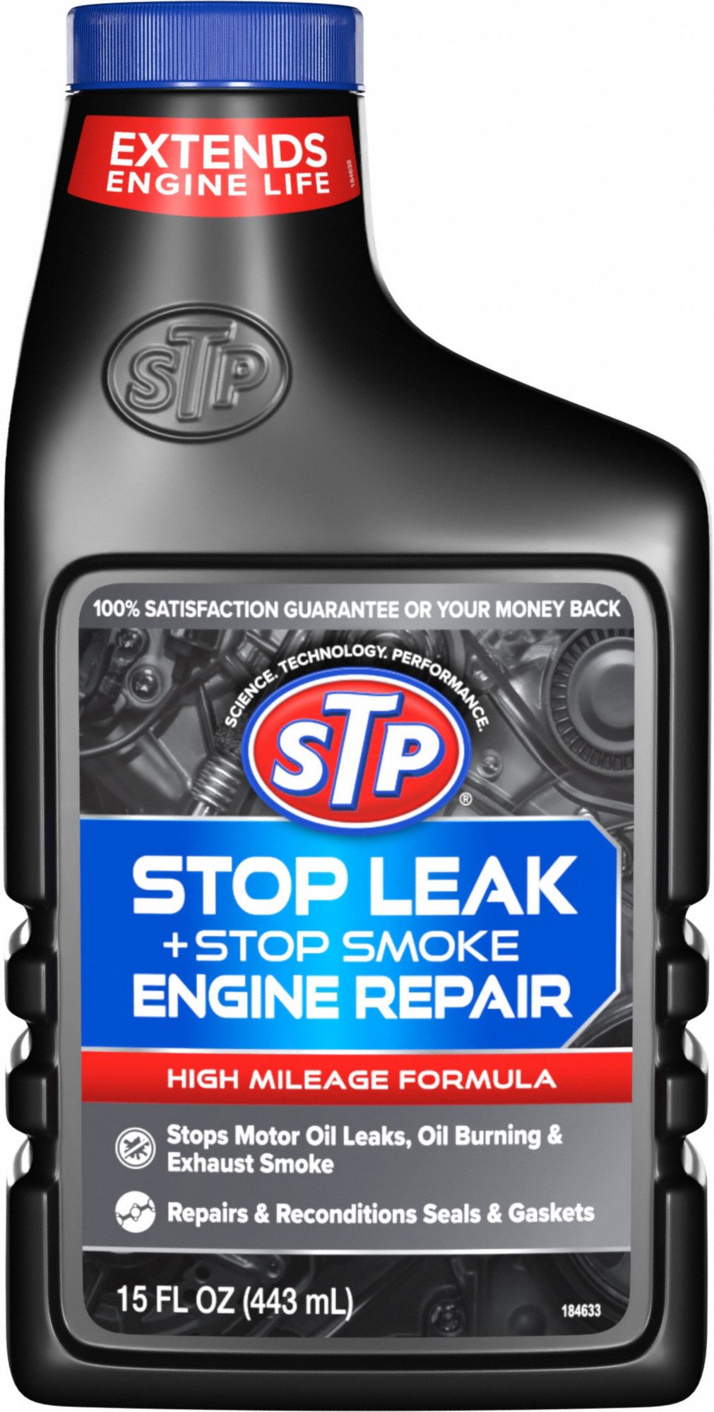 STP, Stop Leak, Viscosity Enhancer, Oil Additive - 878EN7|SBOSL15-1US ...