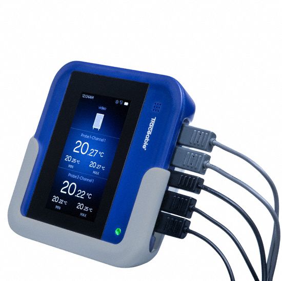 3-Point NIST Traceable, Wi-Fi, Wi-Fi Data Logger Kit with Vaccine ...