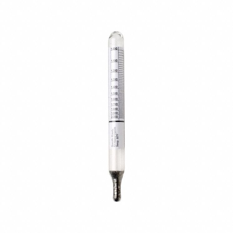 Baume & Specific Gravity Plain Form, 0/70/1.150/1.300, Hydrometer ...