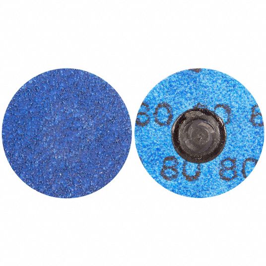 MERIT, TR, 1-1/2", Quick-Change Sanding Disc - 358EF7|08834167104 ...