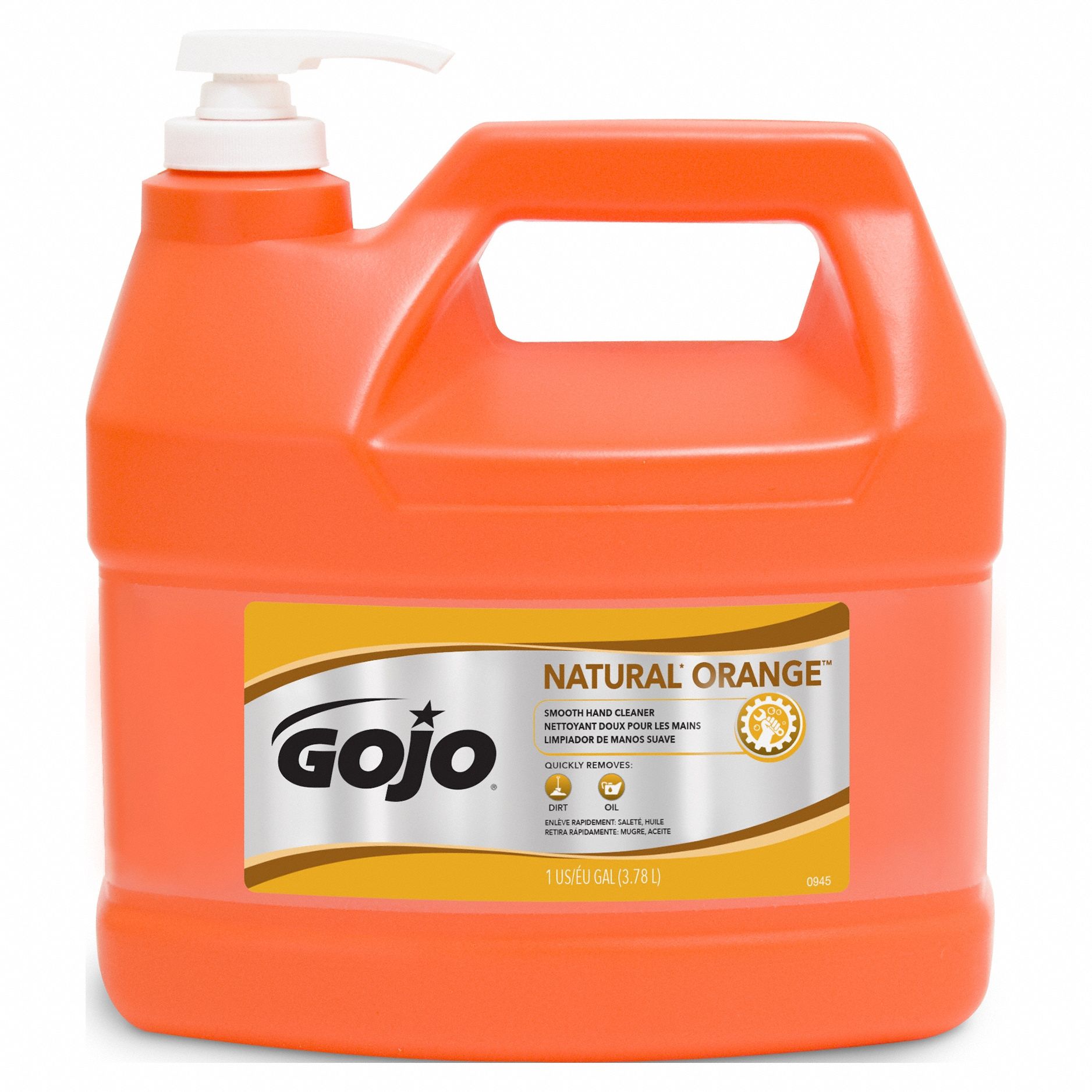 GOJO, Liquid, Pump Bottle, Hand Cleaner - 782KZ3|0945-04 - Grainger